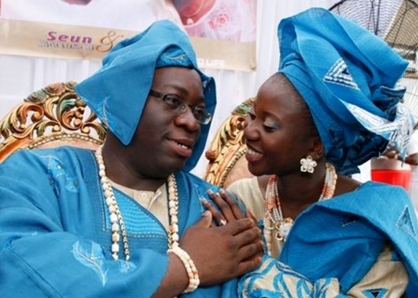 Wrapped Up in Bliss: Seun Fagbohungbe & Murtala Rasaki Wed | BellaNaija