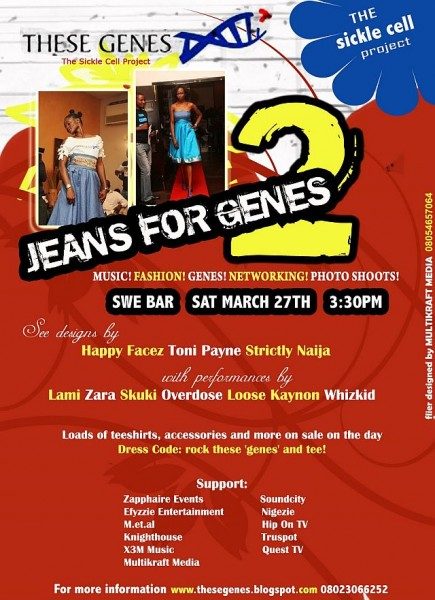 Jeans for Genes II - Raising Funds and Awareness on Sickle Cell Anaemia ...