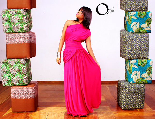 The Making – Shoot 3 – "Sensuality of Pleats": Ozora by xee | BellaNaija