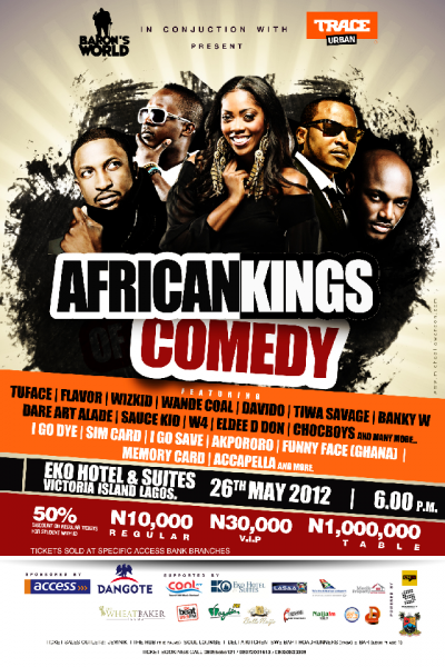 4 Days to the "African Kings of Comedy"! Click for Tickets Details ...
