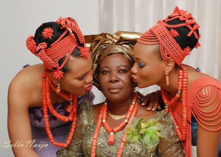BN Bridal Beauty: Edo Brides in Beautiful Beaded Benin Wedding Attire ...
