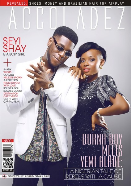 The Next Generation...Burna Boy & Yemi Alade cover the New Issue of ...