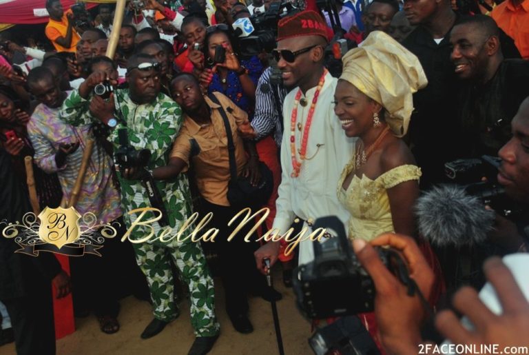 BN Exclusive: 2Face Idibia & Annie Macaulay's Scintillating Traditional ...