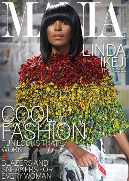 Très Chic! Blogger Linda Ikeji covers StyleMania Magazine's May 2013 ...