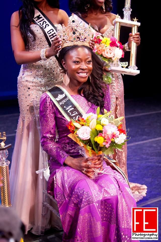 Ghanaian Belle Afua Osei Shines as the Miss Ghana USA 2013 | BellaNaija
