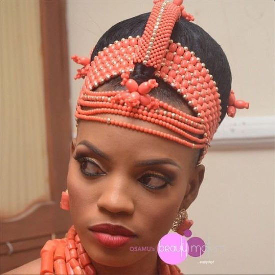 BN Bridal Beauty: Edo Brides in Beautiful Beaded Benin Wedding Attire ...