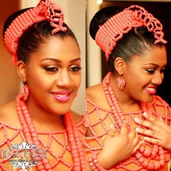 BN Bridal Beauty: Edo Brides in Beautiful Beaded Benin Wedding Attire ...