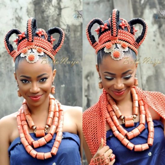 BN Bridal Beauty: Edo Brides in Beautiful Beaded Benin Wedding Attire ...