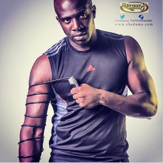 See Toke Makinwa's Beau Maje Ayida's Ripped Biceps for Upcoming Fitness ...