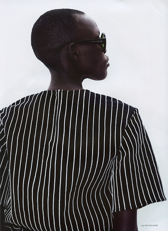 South Sudanese Model Grace Bol Poses for Sleek Magazine's Spring/Summer ...