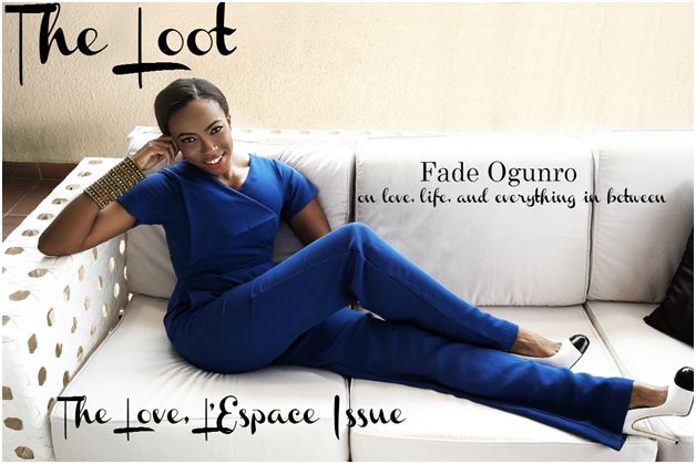 Fade Ogunro Rocks Debut Issue of L'Espace's Digital Magazine - "The ...