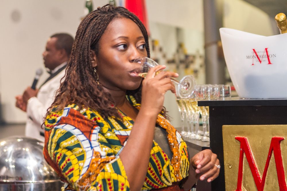 Jide Adenuga Launches Montaudon Champagne! | BellaNaija