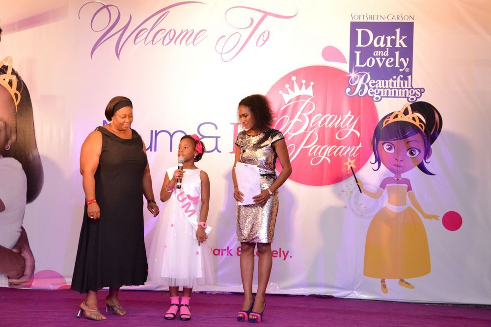 Pretty Pageant Princesses & Loving Mums at Dark and Lovely's "Beautiful ...