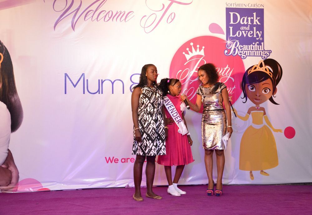 Pretty Pageant Princesses & Loving Mums at Dark and Lovely's "Beautiful ...