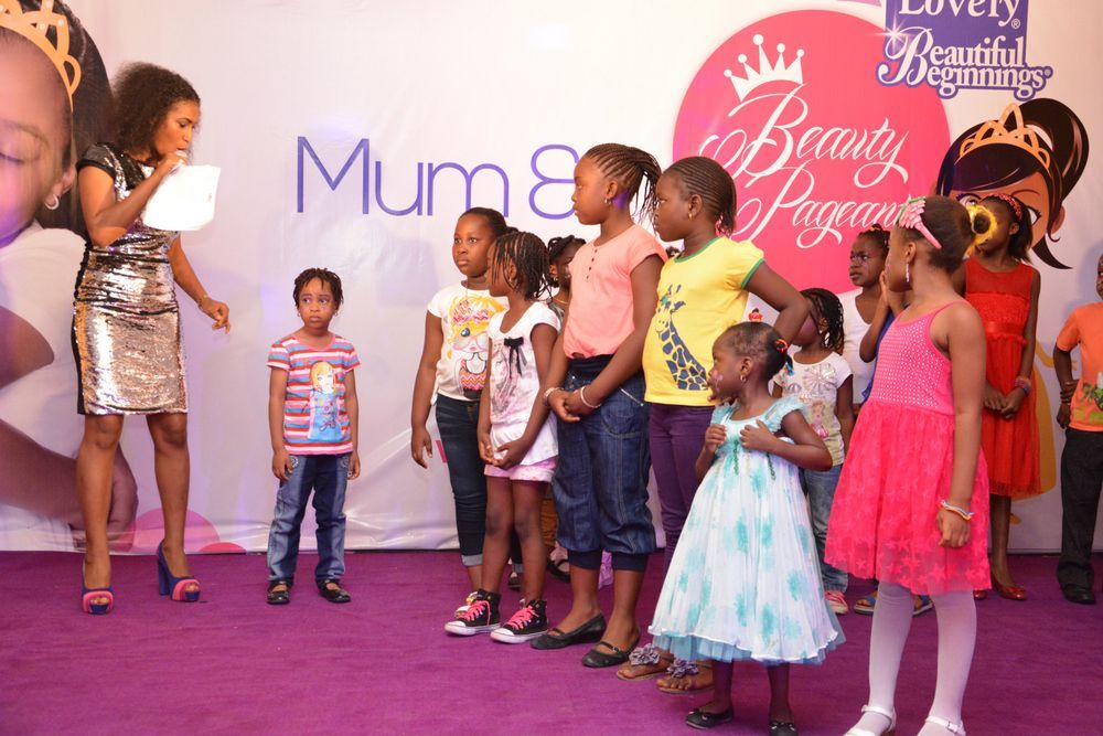 Pretty Pageant Princesses & Loving Mums at Dark and Lovely's "Beautiful ...