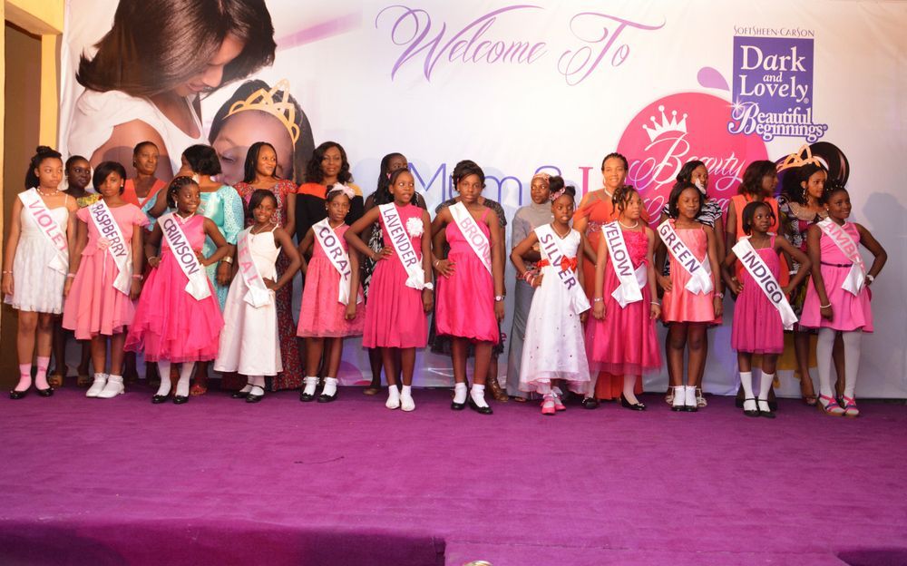 Pretty Pageant Princesses & Loving Mums at Dark and Lovely's "Beautiful ...