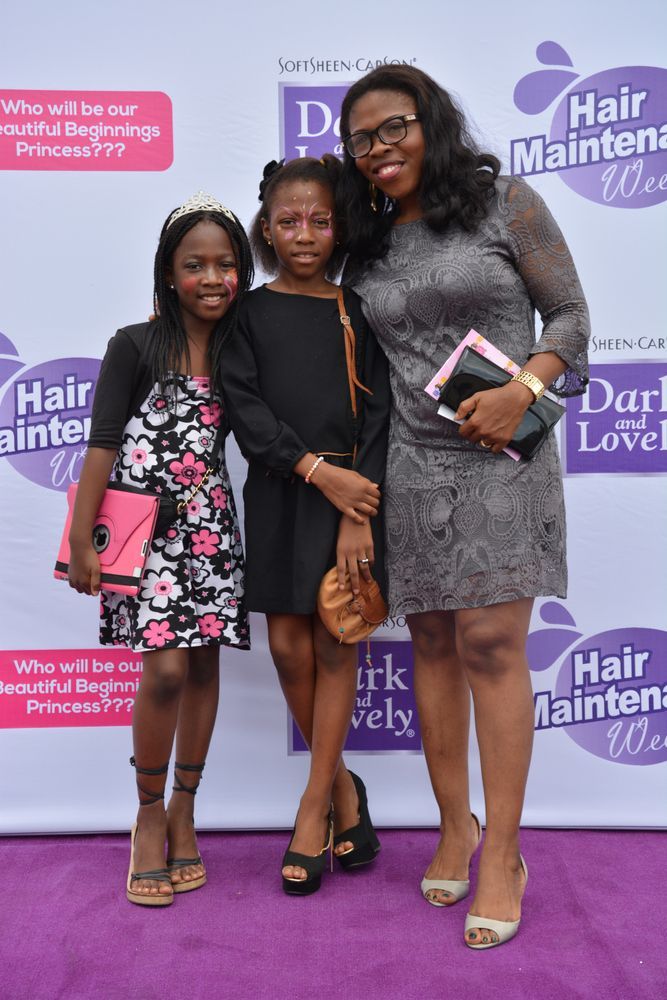 Pretty Pageant Princesses & Loving Mums at Dark and Lovely's "Beautiful ...