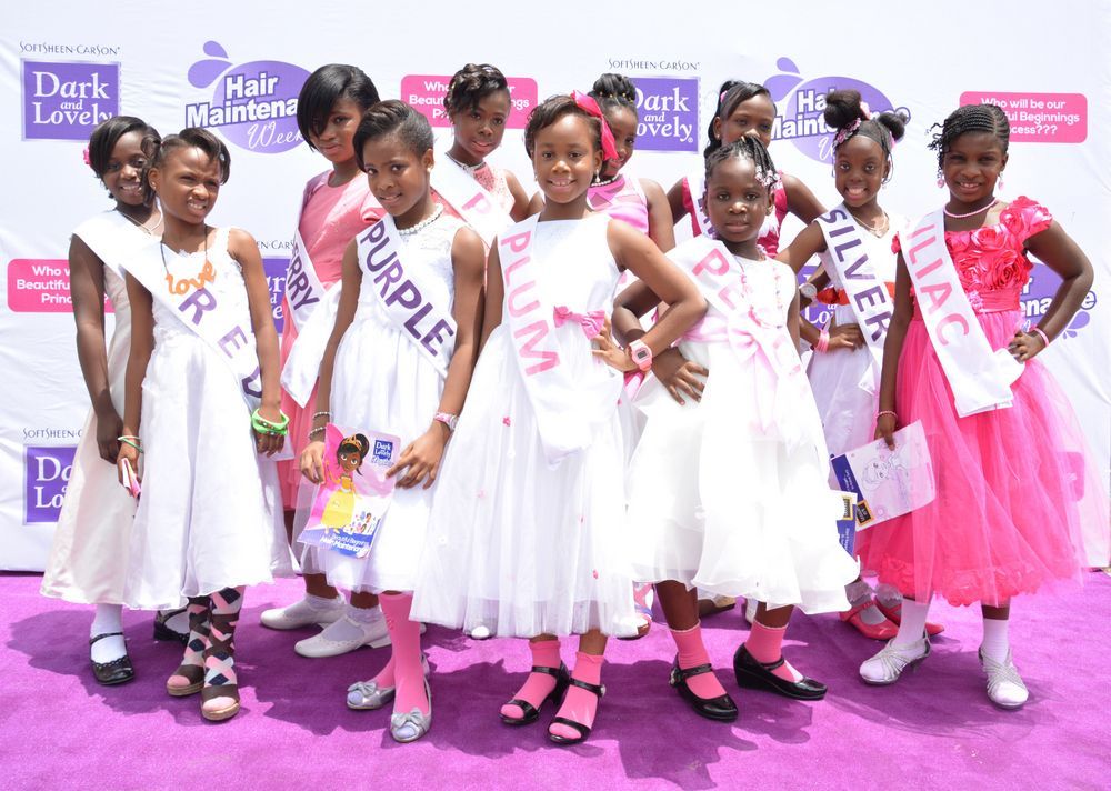 Pretty Pageant Princesses & Loving Mums at Dark and Lovely's "Beautiful ...