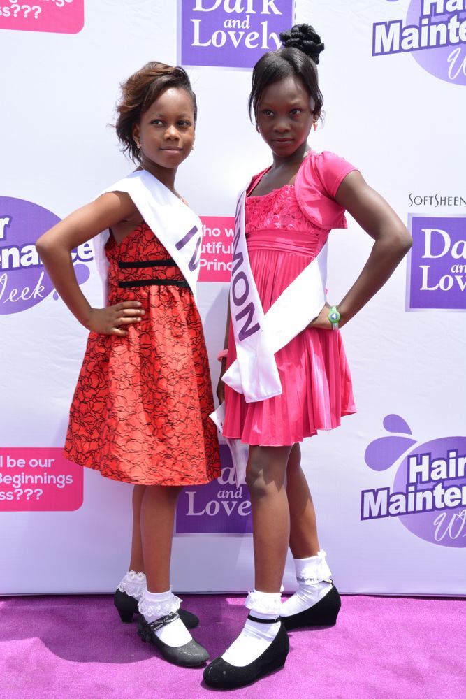 Pretty Pageant Princesses & Loving Mums at Dark and Lovely's "Beautiful ...