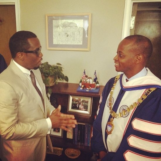 Hello Dr. Combs! Diddy awarded Honorary Doctorate at Howard University ...