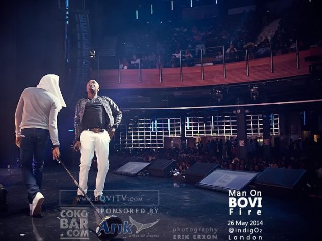 Official Photos from Bovi's "Man On Fire" Show in London | BellaNaija