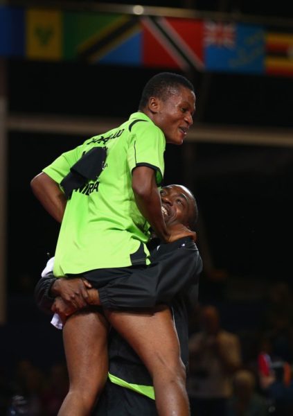 Super Excited Ojo Onaolapo Strips to Boxers to Celebrate Bronze Win at ...