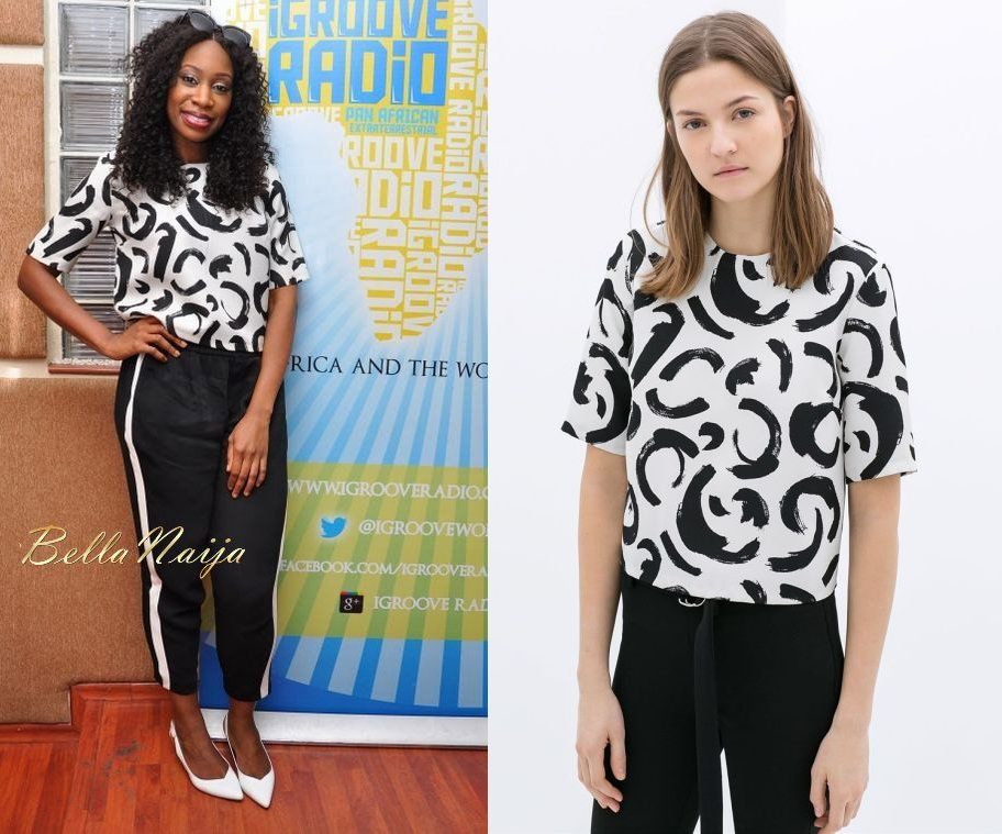 Waliyah in Zara - "Nonsense" Track Promo at Silverbird Studios in Lagos ...