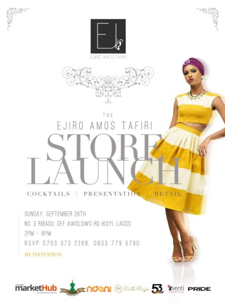 Fashion label Ejiro Amos Tafiri to Launch its Flagship Store with ...