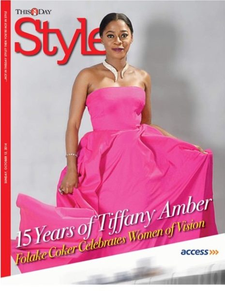 15 Years of Tiffany Amber! See Folake Coker's Stunning ThisDay Style ...