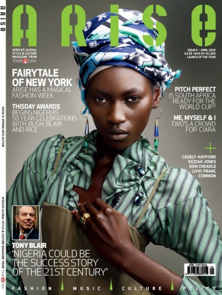 Blair, Bush, Ciara & the World Cup: ARISE Magazine April 2010 Issue ...