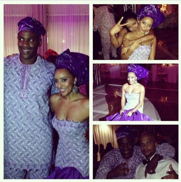 Former Nigerian-American NFL Player Adewale Ogunleye Marries Dr. Amira ...