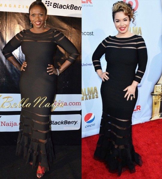 BN Pick Your Fave: Waje & Janney ‘Chiquis’ Marin in Tadashi Shoji ...