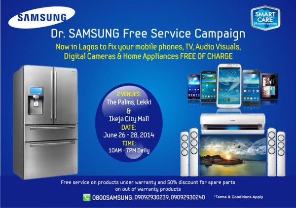 Get FREE Servicing & Upgrades on All Samsung Products with the Dr ...