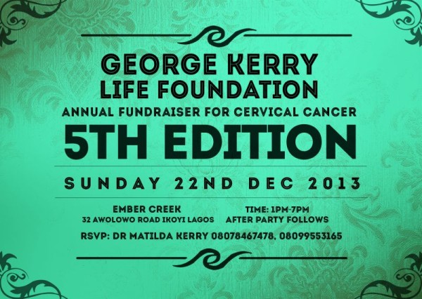 Take a Stand Against Cervical Cancer at the 5th George Kerry Life ...
