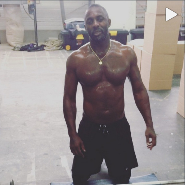 Idris Elba shares Shirtless Workout Video on Instagram | BellaNaija
