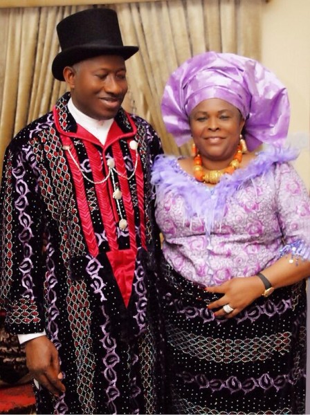 See President Jonathan & First Lady Patience Loved Up for Valentine's ...