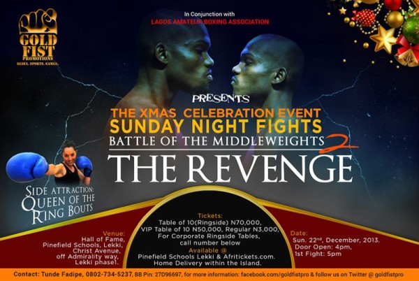 From Las Vegas to Las Gidi! Presenting the Sunday Night Fights Amateur ...