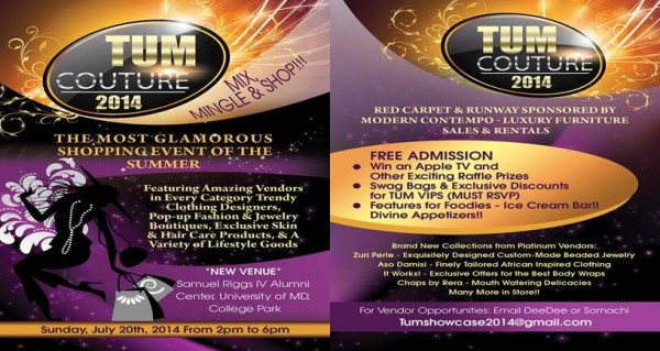 Get Exclusive Fashion, Lifestyle & Business Offers at TUM Couture 2014 ...