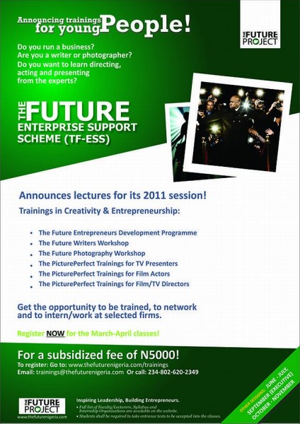 Improve Yourself in 2011! Register for The Future Training Programmes ...