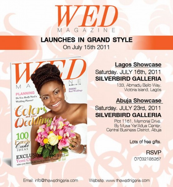 WED Magazine Launches in Grand Style - Holds Showcase Events in Lagos ...