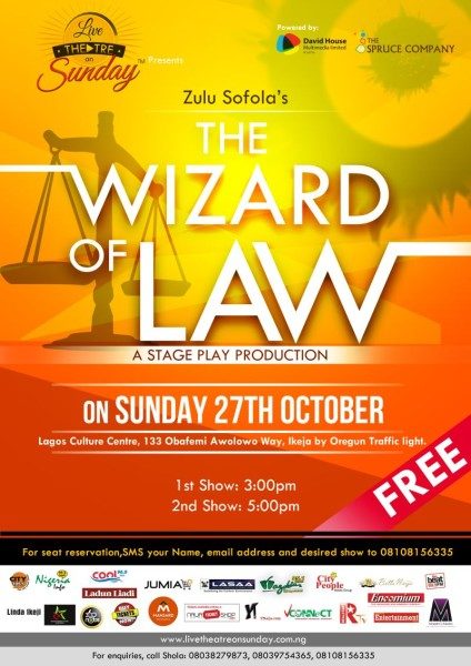 A Tale of "Wizardry"! You're Invited to the Stage Play Production of ...