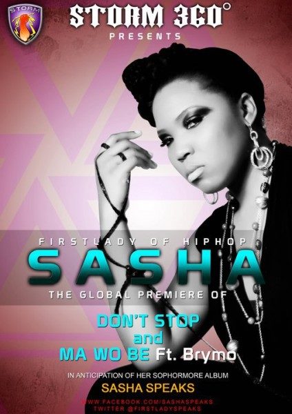 Sasha gets ready for the March 2011 release of “Sasha Speaks” with 2 ...