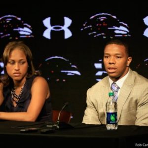 Leaked Video Shows NFL Star Ray Rice Punching Wife in Elevator | BellaNaija