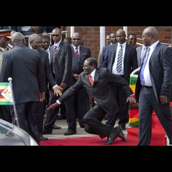 90 Year Old President of Zimbabwe Mugabe FALLS | Internet reacts with ...