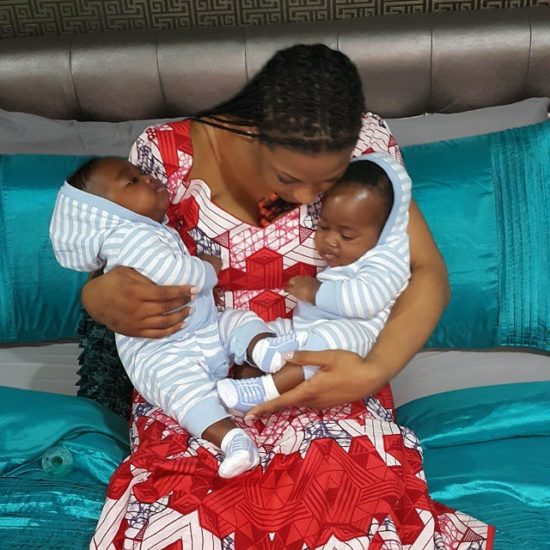 TY Bello’s Twin Boys’ Emotional Intro to Godmother Ibidun Ighodalo ...