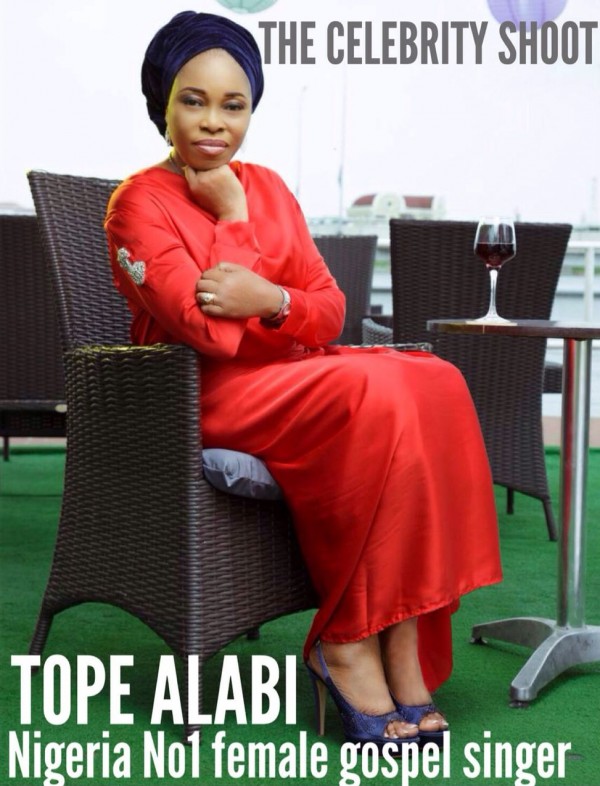Gospel Singer Tope Alabi covers the New Issue of "The Celebrity Shoot ...