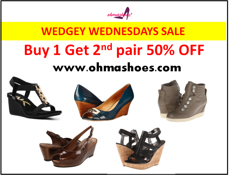 BN Bargains: Buy 1 Pair of Wedge Shoes & Get 50% off the Second, Get up ...