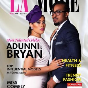 A Chic Pair! Adunni Ade & Bryan Okwara Cover the New Issue of La Mode ...