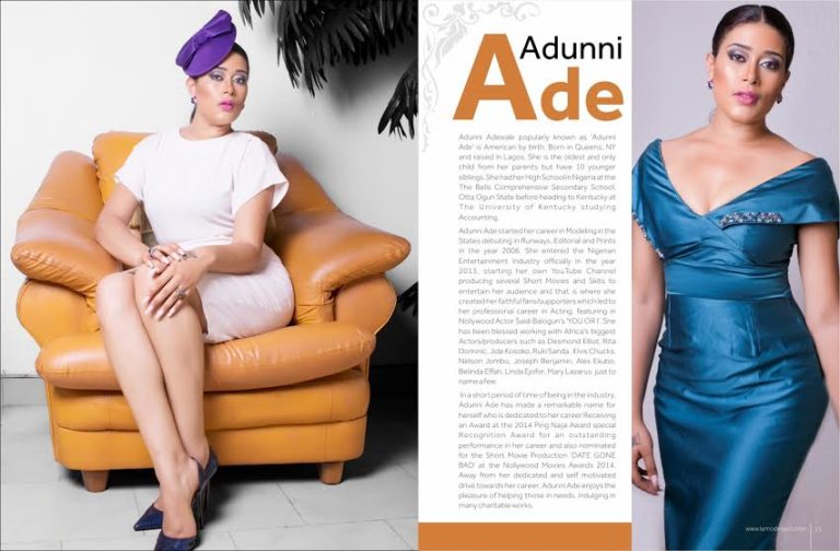 A Chic Pair! Adunni Ade & Bryan Okwara Cover the New Issue of La Mode ...