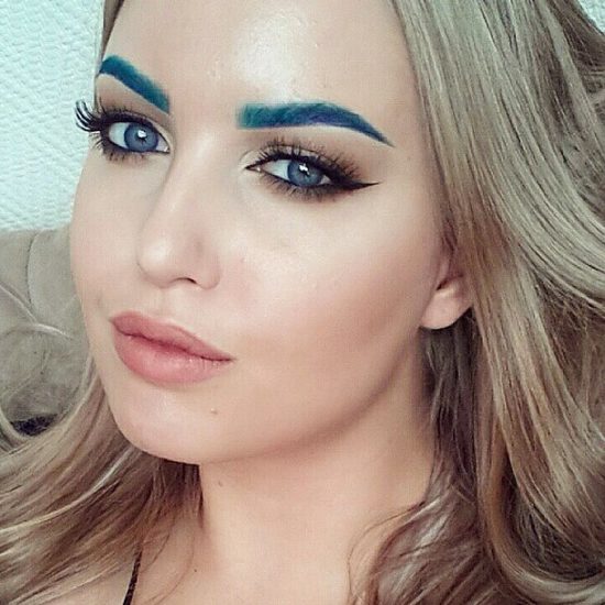 BN Beauty Trend: Rainbow Brows are Popping in the Beauty World ...